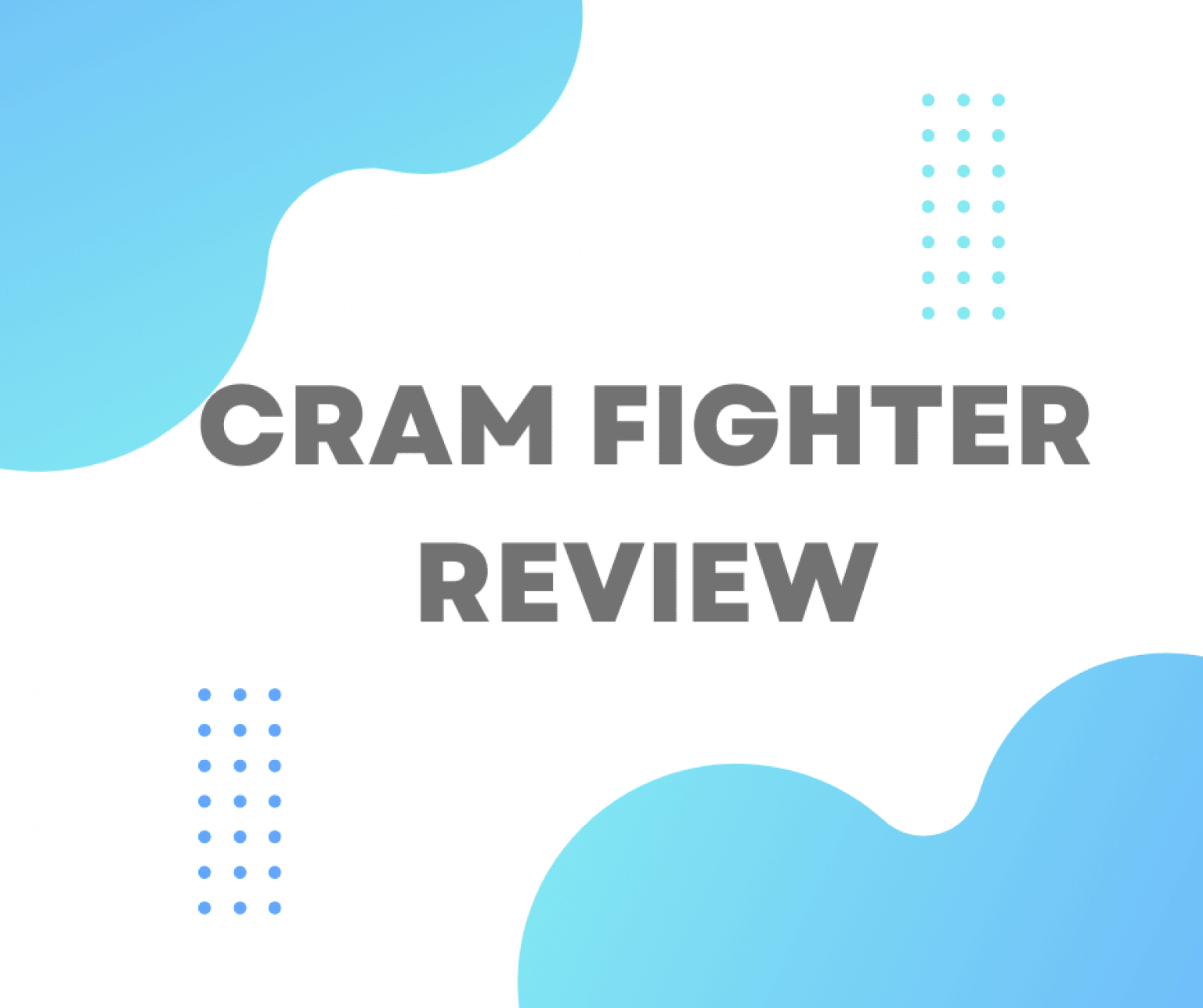 Cram Fighter Review (Must Read For 2026 + Discounts!)